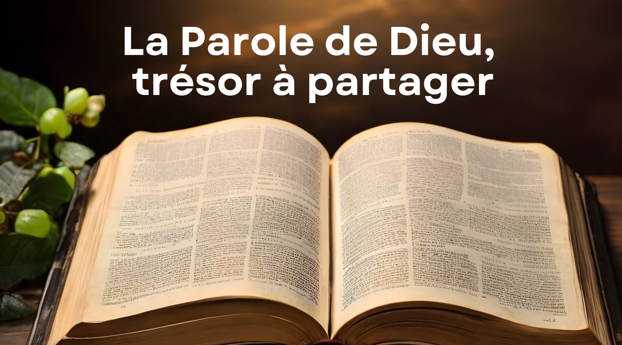 Session 2025: La parole de Dieu, trésor à partager - Service de catéchèse - Diocèse de Namur